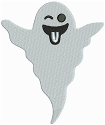 Sassy Ghost Embroidery Design | EmbroideryDesigns.com
