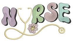 Nurse Embroidery Design | EmbroideryDesigns.com