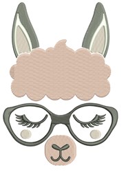 Llama Embroidery Design | EmbroideryDesigns.com