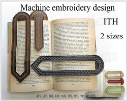 ITH BookMark Set Embroidery Design | EmbroideryDesigns.com