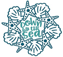 Down By The Sea Embroidery Design | EmbroideryDesigns.com
