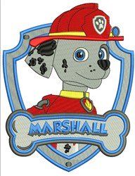 Marshall Embroidery Design | EmbroideryDesigns.com