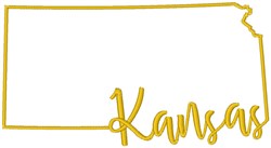 Kansas Embroidery Design | EmbroideryDesigns.com