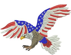 American Eagle Embroidery Design | EmbroideryDesigns.com