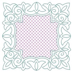Quilt Stipple Block Embroidery Design | EmbroideryDesigns.com