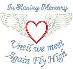 In Loving Memory Embroidery Design | EmbroideryDesigns.com