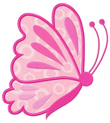 Applique Butterfly Embroidery Design | EmbroideryDesigns.com