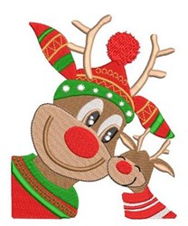 Rudolph Embroidery Design | EmbroideryDesigns.com