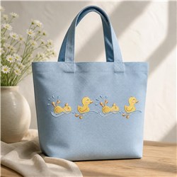 Border Ducks Embroidery Design | EmbroideryDesigns.com