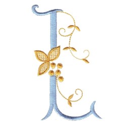 Alpha Bed L Embroidery Design | EmbroideryDesigns.com