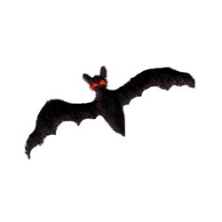 Red Eyed Bat Embroidery Design | EmbroideryDesigns.com