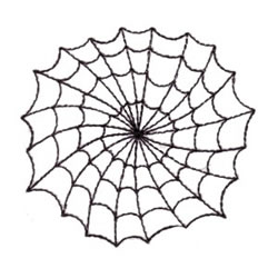 Spiral Cobweb Embroidery Design | EmbroideryDesigns.com