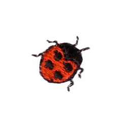 Small Ladybird Embroidery Design | EmbroideryDesigns.com