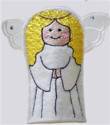 ITH Angel Finger Puppet Embroidery Design | EmbroideryDesigns.com