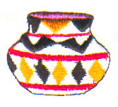Pottery Embroidery Design | EmbroideryDesigns.com