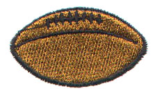 Football Embroidery Design | EmbroideryDesigns.com
