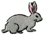 Bunny Rabbit Embroidery Design | EmbroideryDesigns.com