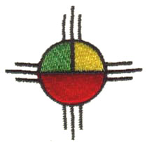 Zuni Sun Embroidery Design | EmbroideryDesigns.com