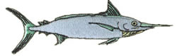 Swordfish Embroidery Design | EmbroideryDesigns.com