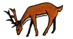 Buck Embroidery Design | EmbroideryDesigns.com