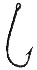 Fish Hook Embroidery Design | EmbroideryDesigns.com
