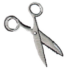 SCISSORS 1 Embroidery Design | EmbroideryDesigns.com