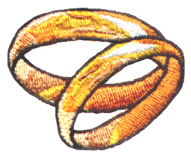 Rings Embroidery Design | EmbroideryDesigns.com