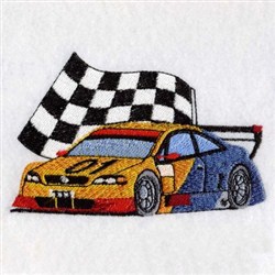 Realistic Car Embroidery Design | EmbroideryDesigns.com