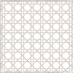 Crosshatch Fill Embroidery Design | EmbroideryDesigns.com