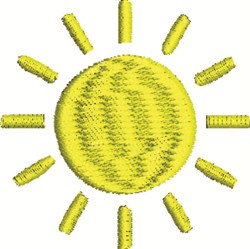 Sunshine Embroidery Design | EmbroideryDesigns.com