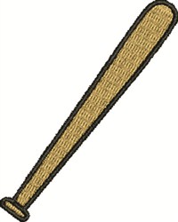 Baseball Bat Embroidery Design | EmbroideryDesigns.com