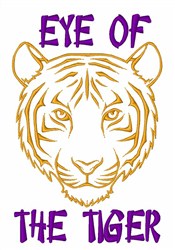 Tiger Eye Embroidery Design | EmbroideryDesigns.com