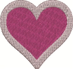 Heart Shape Embroidery Design | EmbroideryDesigns.com