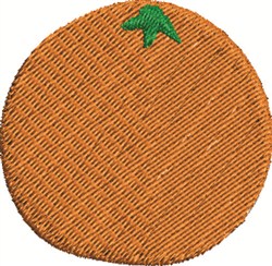 Orange Embroidery Design | EmbroideryDesigns.com