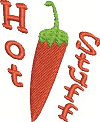 Hot Stuff Embroidery Design | EmbroideryDesigns.com