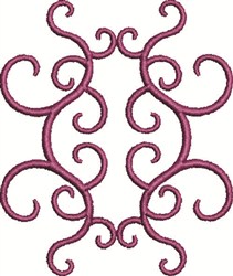 Scrollwork Embroidery Design | EmbroideryDesigns.com
