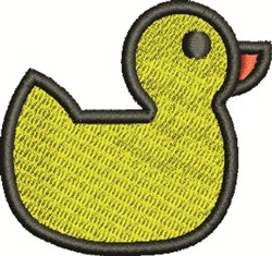 Rubber Duck Embroidery Design | EmbroideryDesigns.com