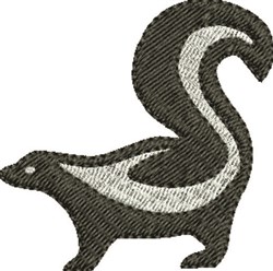 Skunk Embroidery Design | EmbroideryDesigns.com