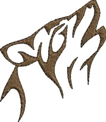 Wolf Head Embroidery Design | EmbroideryDesigns.com