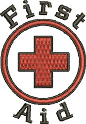 First Aid Embroidery Design | EmbroideryDesigns.com