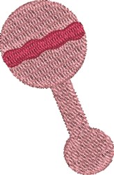 Baby Rattle Embroidery Design | EmbroideryDesigns.com