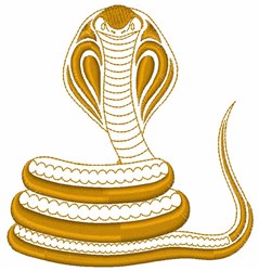 Cobra Embroidery Design | EmbroideryDesigns.com