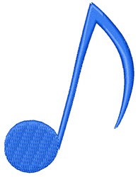 Music Note Embroidery Design | EmbroideryDesigns.com
