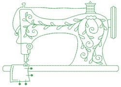 Sewing Machine Embroidery Design | EmbroideryDesigns.com
