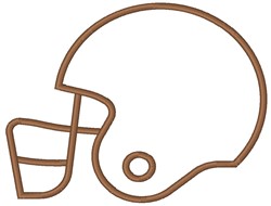 Football Helmet Embroidery Design | EmbroideryDesigns.com