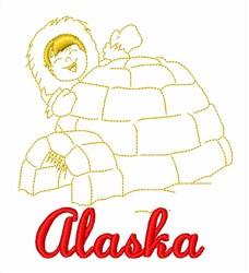 Alaskan Eskimo Embroidery Design | EmbroideryDesigns.com