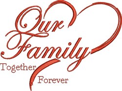 Our Family Embroidery Design | EmbroideryDesigns.com
