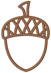 Acorn Embroidery Design | EmbroideryDesigns.com