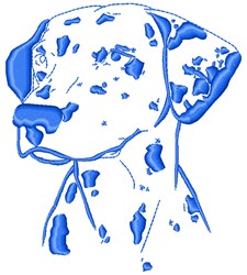 Dalmatian Embroidery Design | EmbroideryDesigns.com