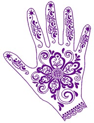Henna Embroidery Design | EmbroideryDesigns.com
